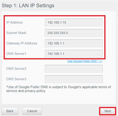 Steps To Configure Static Ip On A My Cloud