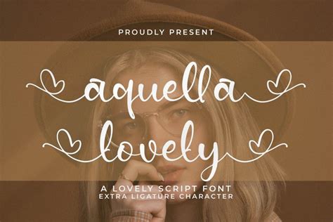 Aquella Lovely Lovely Script Font 2519778