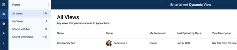 How Do I Share A Dynamic View Smartsheet Community