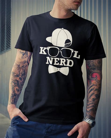 Mens Kool Nerd T Shirt Funny Fashion T Tee Design Novelty Gaming Geek Nerd T Shirts Aliexpress