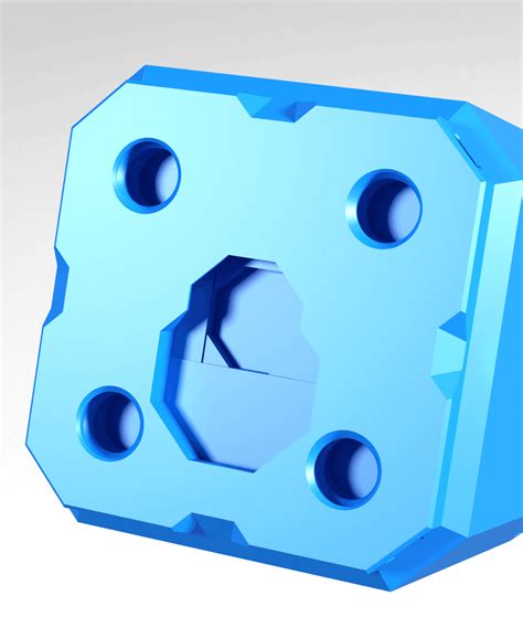 3x1x3 5 Simple Walls Multibin Shell 3d Model By Multiboard On