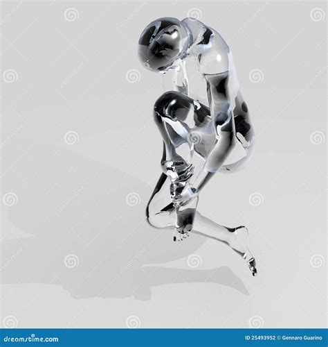 Transparent Female Figure Stock Illustration Illustration Of Statue 25493952