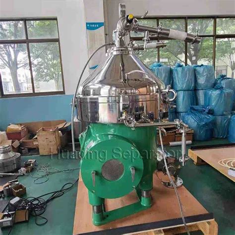440v Continuous Disc Stack Separator 10kw Centrifugal Solid Liquid Separator