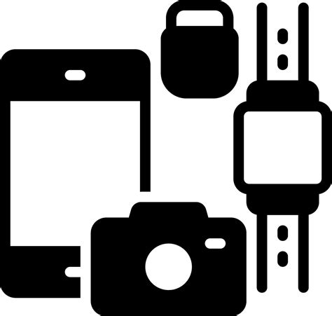 Solid Icon For Gadgets 34460513 Vector Art At Vecteezy