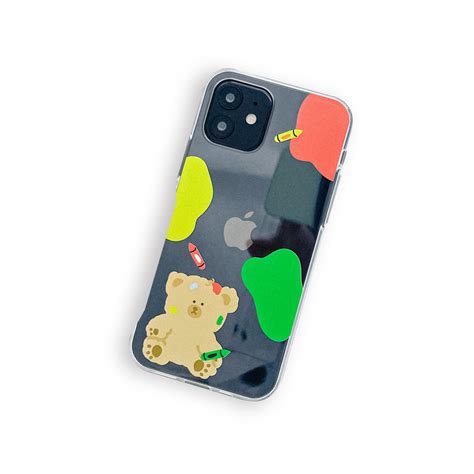 글루미즈 주문제작 글루미즈 유기견후원 바미 크레용 케이스 아이폰케이스 갤럭시케이스 위시버킷