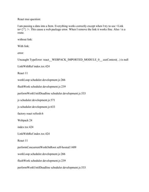 React Mui Question I Am Passing A Data Into A Item Everything Workspdf