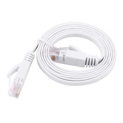 Rj45 Cat6 Ethernet Network Flat Lan Cable Utp Patch Router Cables 1000m