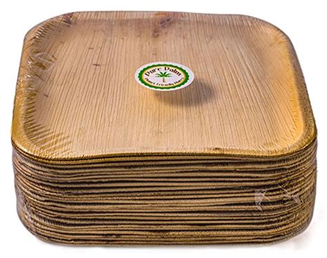 Pure Palm Planet Friendly Plates Upscale Disposable Dinnerware All