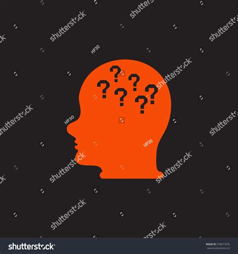 Man Question Mark Stock Vector Royalty Free Shutterstock
