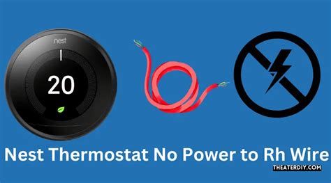 Nest Thermostat No Power To Rh Wire 2025
