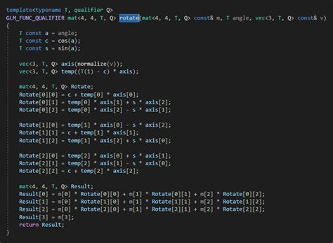 Glm Rotate Matrix By Quaternion