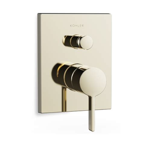 Kohler Modulo ชุดฝาครอบและวาล์วผสมฝังกำแพงลงอ่างอาบน้ำและยืนอาบโมดูโล รุ่น คอนเทมโพรารี K 99723t