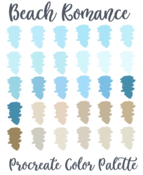 25 Exclusive Procreate Color Palettes For Designers Creative Fabrica