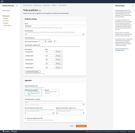 使用 Amazon Forecast 评估预测模型准确性，切实优化业务目标 亚马逊aws官方博客