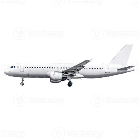 Airplane Side View Isolate On Transparency Background 50592542 Png