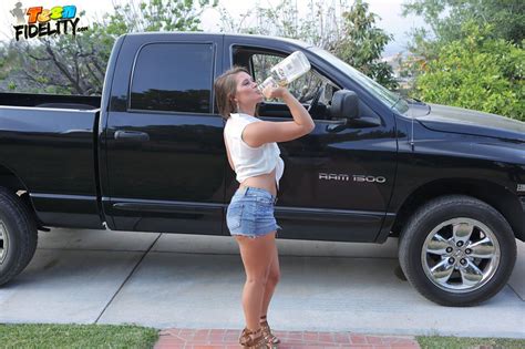 Abby Cross Fucks A Lucky Dude In A Log Cabbin Photos