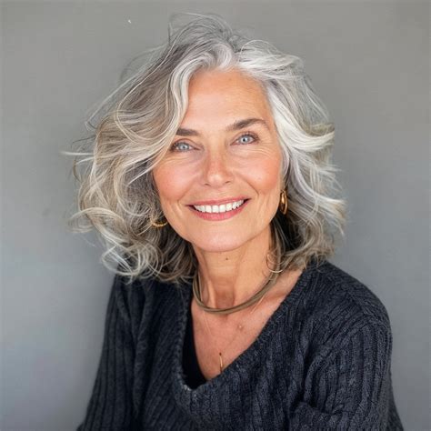 35 Medium Length Hairstyles For Women Over 70 For A Brand New Hair Era