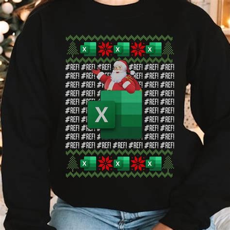 Excel Sheet Ugly Christmas Sweater Etsy
