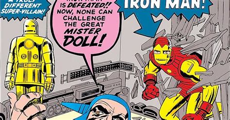 featuring the first appearance of the forgettable mr doll this issue also debuted iron man s