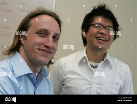 Chad Hurley Left And Steven Chen Right Are The Founders Of Youtube