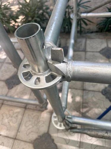Silver Mild Steel Scaffolding Ring Lock Ledger For Construction At ₹ 70 Kg In Ludhiana