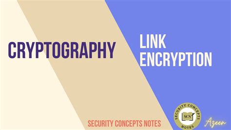link encryption ensuring secure data transmission explained with