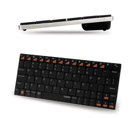 Buy Rapoo E6100 Bluetooth Keyboard Black [rp E6100 Bk] Pc Case Gear Australia