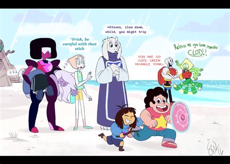 Undertale And Steven Universe Steven Universe Memes Steven Universe