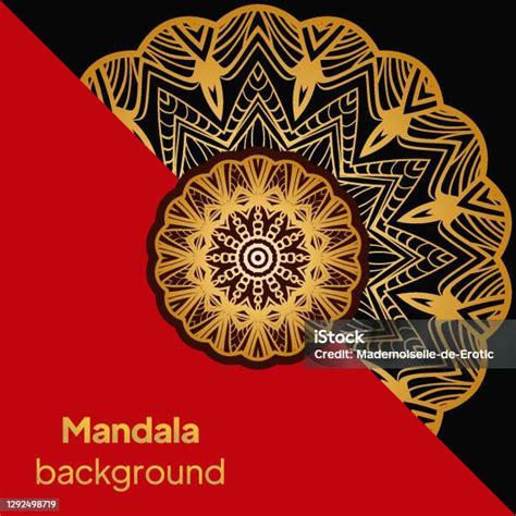 만다라의 패턴 그림 현대 장식 꽃 색상 만다라 장식 적인 Cicle 장식 플로럴 디자인 곡선에 대한 스톡 벡터 아트 및 기타 이미지 Istock