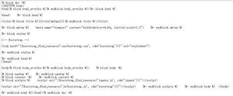 extends bootstrap base html 的添加使得其他block无法继承 extends base