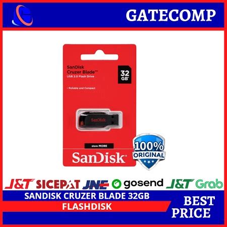 Jual Flashdisk Sandisk Cruzer Blade Gb Shopee Indonesia