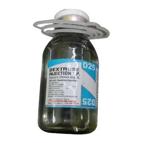 D25 Hypertonic Dextrose Injection Ip Packaging Type Ampoule