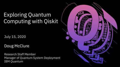 Quantum Computing And Qiskit Pdf