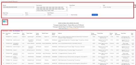 How To View Month Wise In Detail Report School Management Software