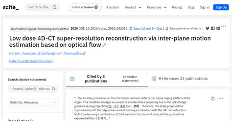 Low Dose 4d Ct Super Resolution Reconstruction Via Inter Plane Motion Estimation Based On