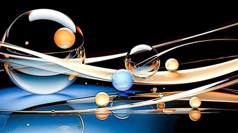 Premium Ai Image Computer Generated Image Of Group Of Spheres And