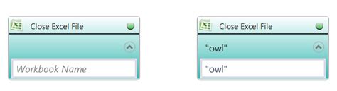 close excel file wizlink® documentation