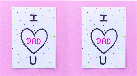 Easy And Beautiful White Paper Fathers Day Card Making Ideas Handmade