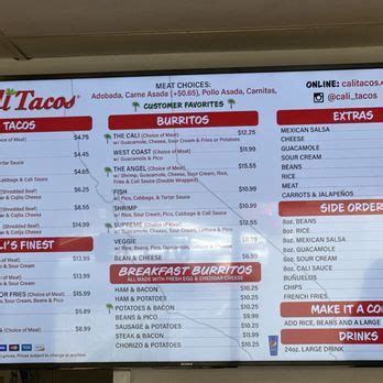 Cali Tacos 340 Photos And 430 Reviews 1631 17th St Santa Ana