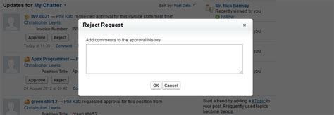The Christopher Alun Lewis Blog Making Rejection Comments Mandatory In Approval Processes