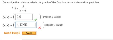 solved determine the points at which the graph of the