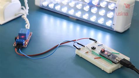 Projetos Com Arduino Nano Como Ligar Lâmpada Com Arduino Youtube