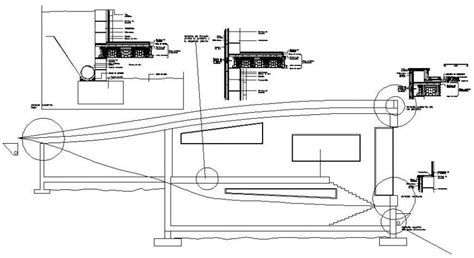 Structural Units Sectional Blocks Drawing In Autocad Software