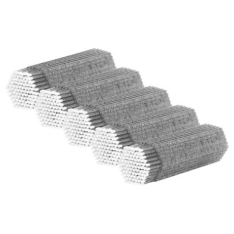 500 Pcs Disposable Microbrush Applicators Microfiber Wands For Eyelashes Extensions And Makeup