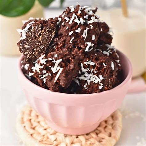 Coconut Clusters 3 Ingredients Low Sugar The Conscious Plant Kitchen