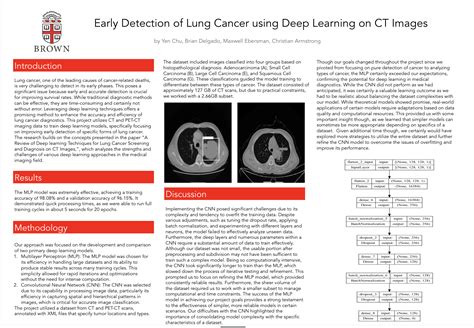 Early Detection Of Lung Cancer Using Dl On Ct Images Devpost