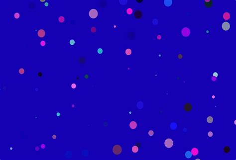 Light Pink Blue Vector Pattern With Spheres 12241863 Vector Art At Vecteezy