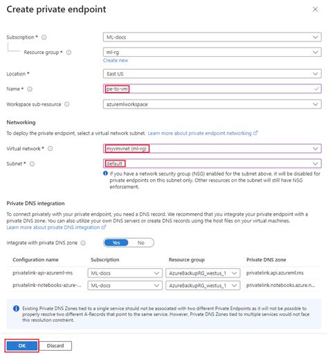 Een Beveiligde Werkruimte Maken Met Een Beheerd Virtueel Netwerk Azure Machine Learning