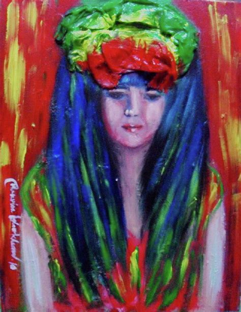 Rasta Girl Painting By Wanvisa Klawklean Fine Art America