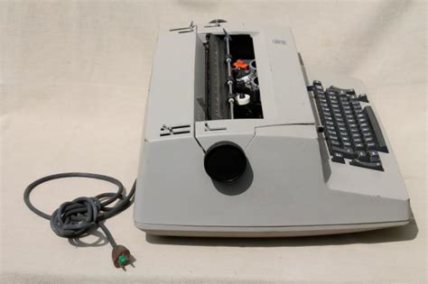 IBM Selectric II Electric Typewriter 1970s Industrial Vintage Office Prop